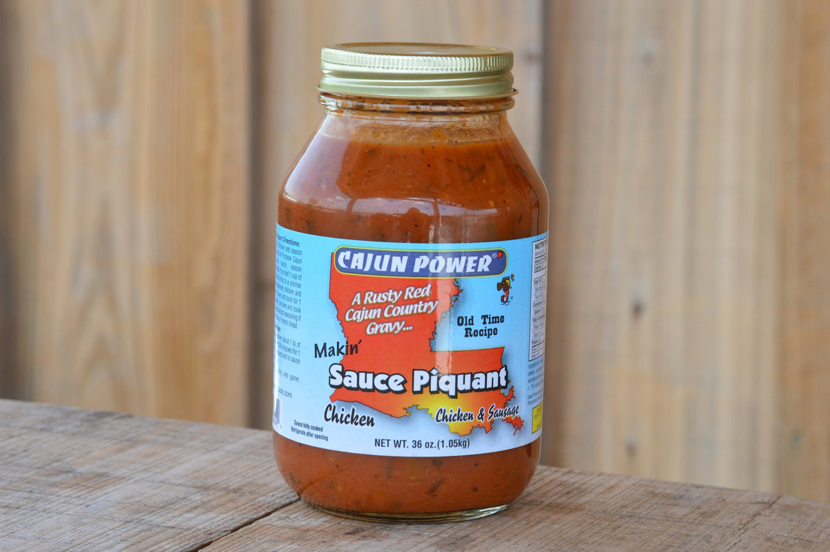 Cajun Power Chicken Sauce Piquant - 32 oz. – Hebert's Boudin & Cracklins