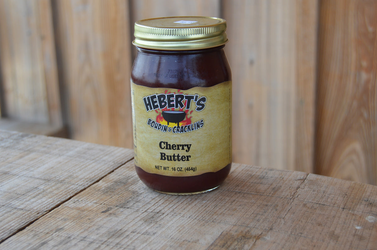Cherry Butter - 16 oz. – Hebert's Boudin & Cracklins